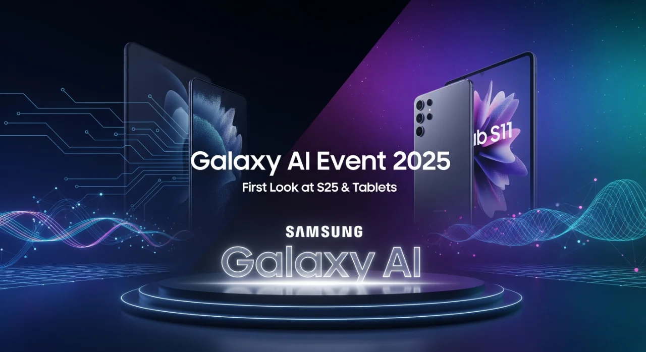 Samsung Galaxy Event 2025: First Look At AI-Powered S25 & Tablets