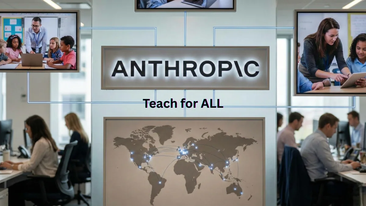 Anthropic Announces Global AI Training Program For Teachers In 63 Countries