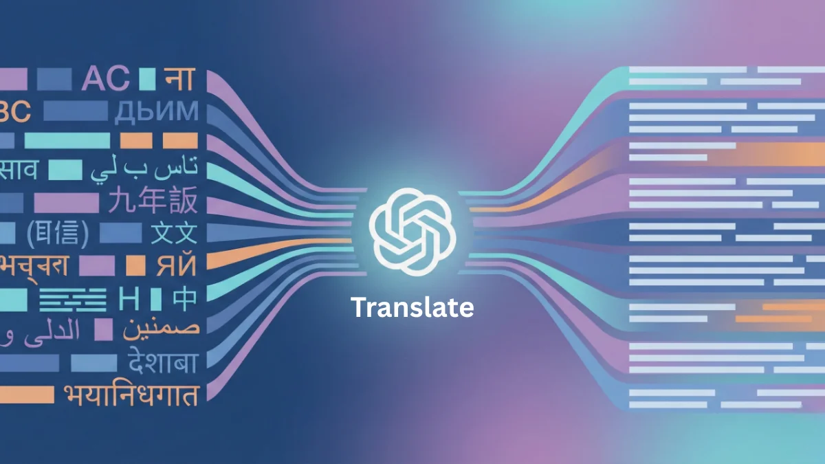ChatGPT Translate Launches As OpenAI Targets Google Translate’s Core